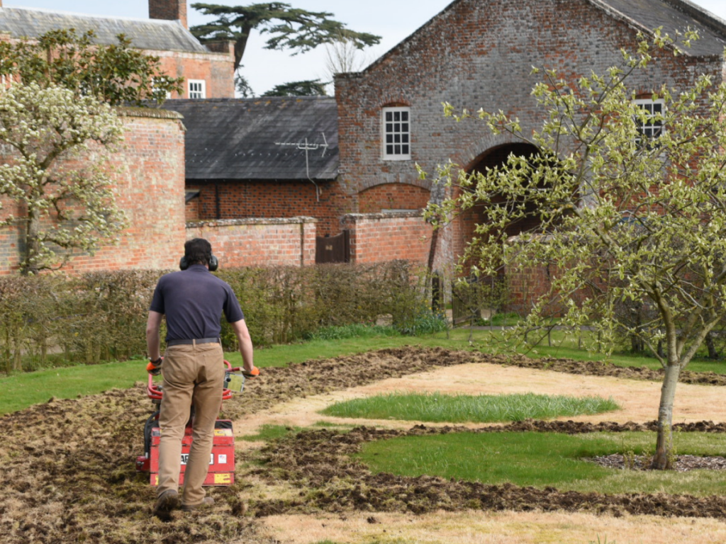 Creating wildflower-rich areas - Claydon Estate